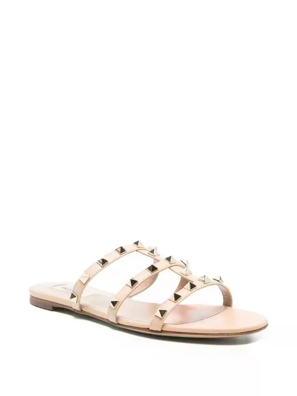 Valentino Garavani Rockstud Three-strap Sandals