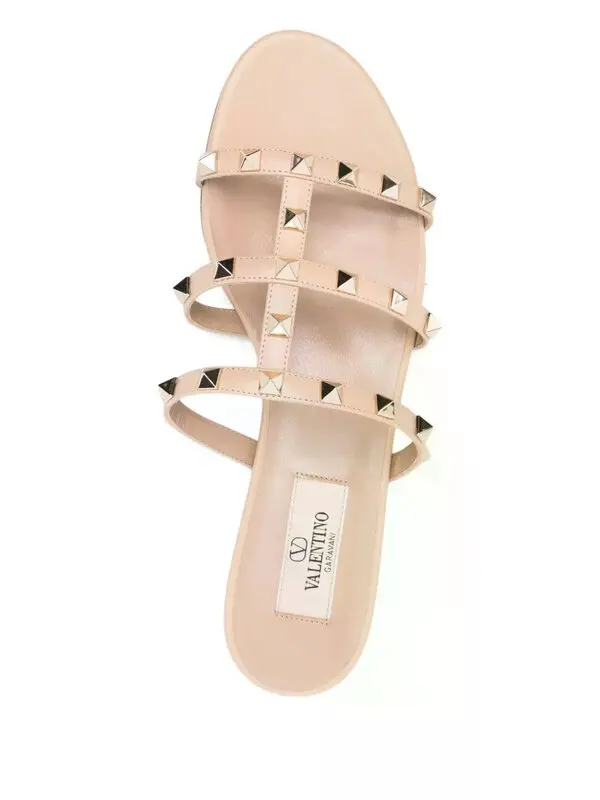 Valentino Garavani Rockstud Three-strap Sandals