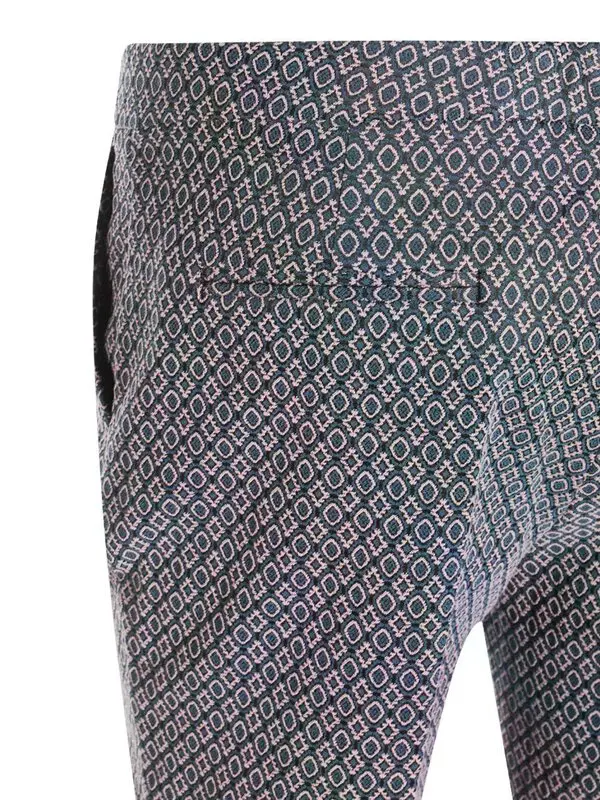 Etro Jacquard-pattern Trousers