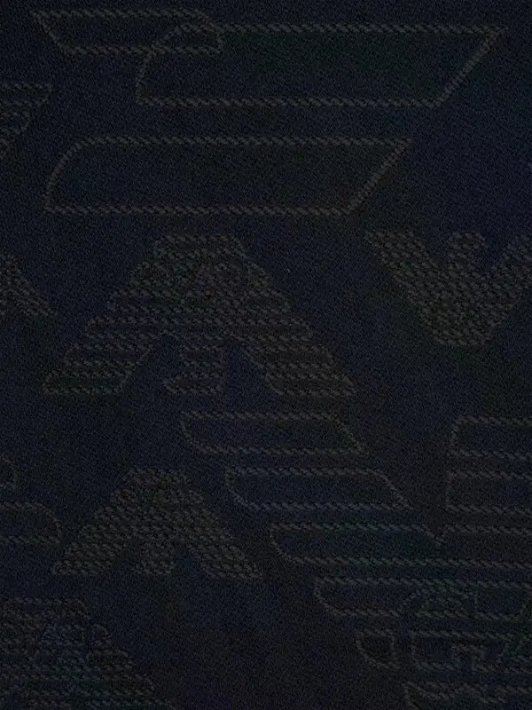 Emporio Armani Eagle-head Jacquard Scarf