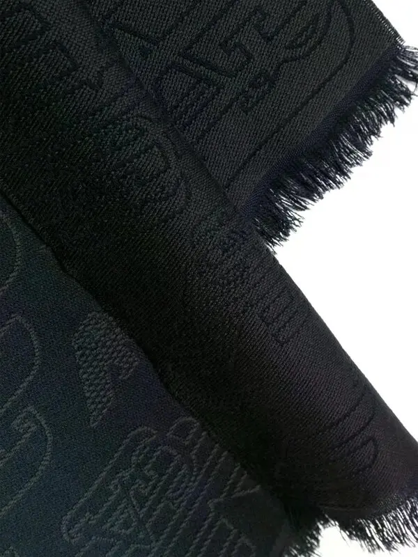 Emporio Armani Eagle-head Jacquard Scarf