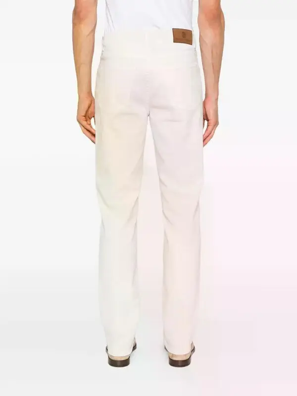 Brunello Cucinelli Straight-leg Jeans - Neutrals