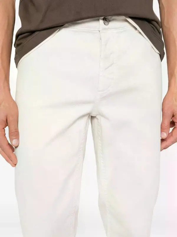 Brunello Cucinelli Straight-leg Jeans - Neutrals
