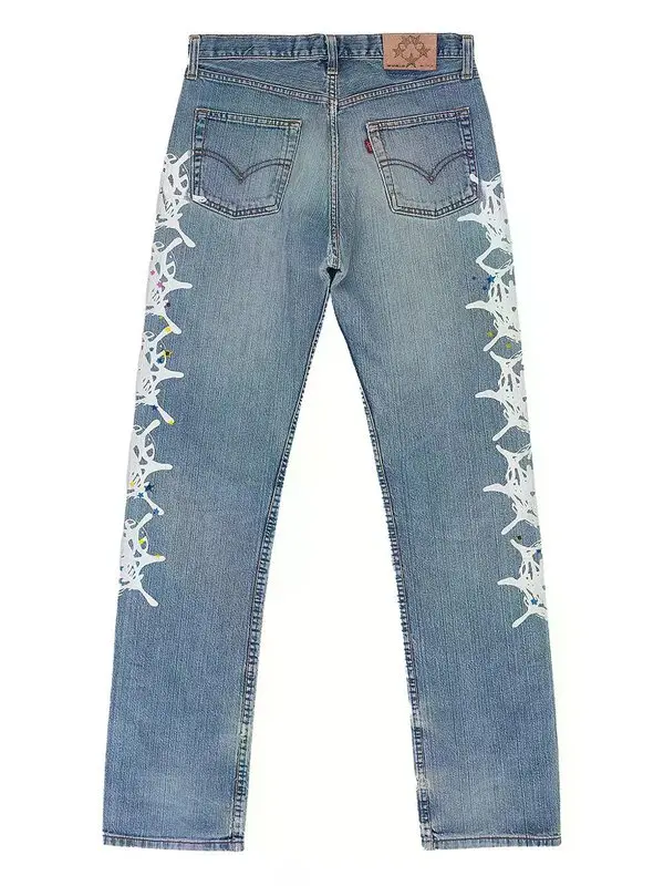 SP5DER Web-print Jeans