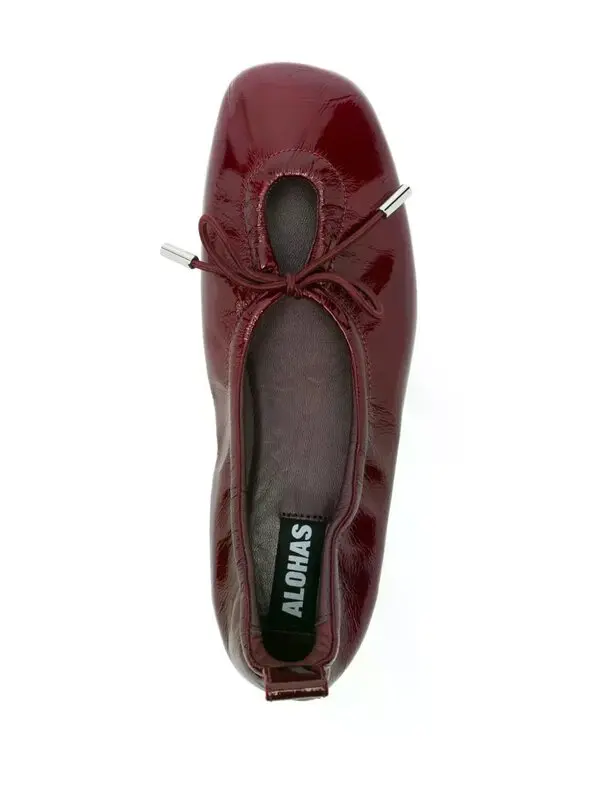 ALOHAS Rosalind Ballet Flats With Bow Detailing
