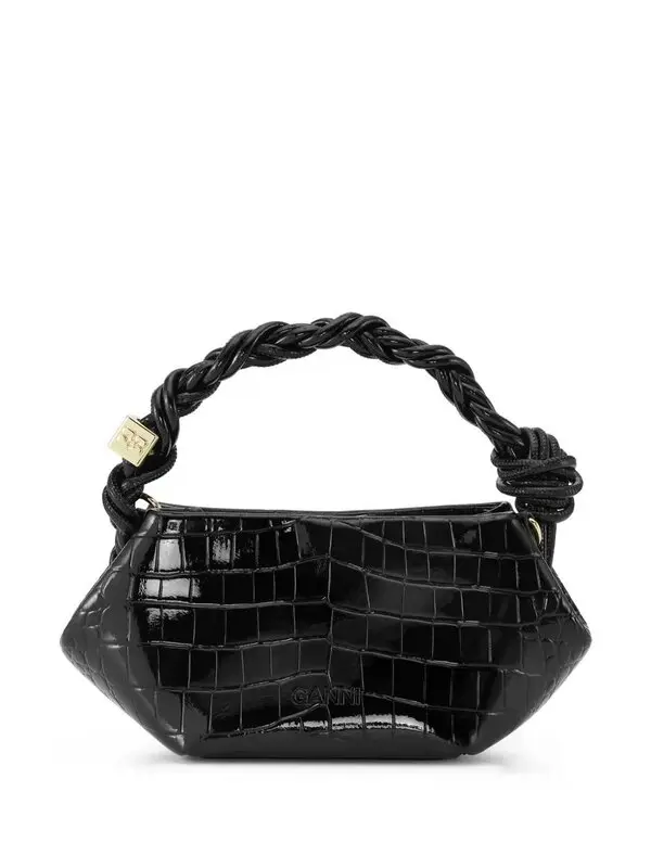 GANNI Crocodile-effect Mini Bag