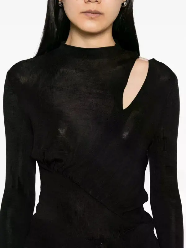 SELF-PORTRAIT Cut-out Blouse