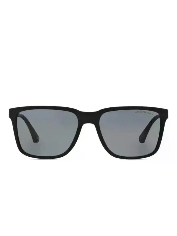 Emporio Armani Square-framed Sunglasses - Black