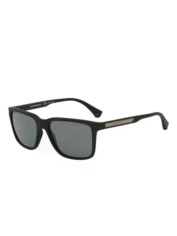 Emporio Armani Square-framed Sunglasses - Black