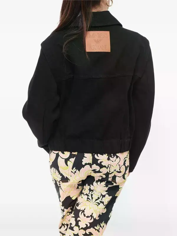 Giorgio Armani Removable-sleeves Cotton Jacket