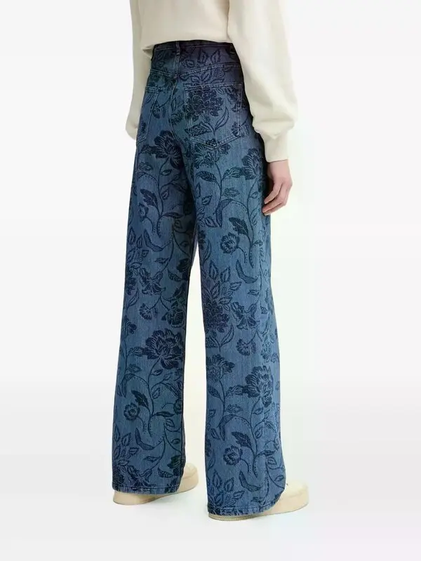 A.p.c. Floral-print Jeans