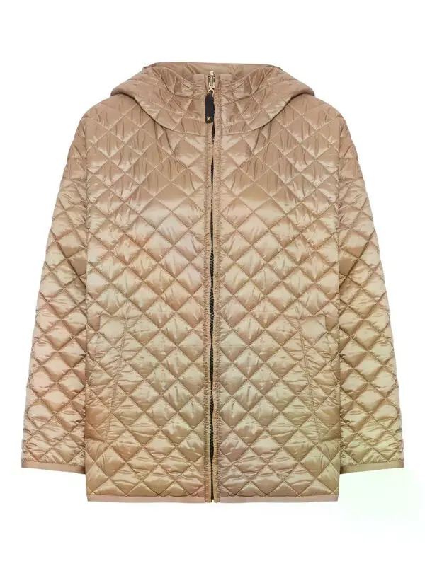Max Mara Quilted Hooded Jacket - Neutrals