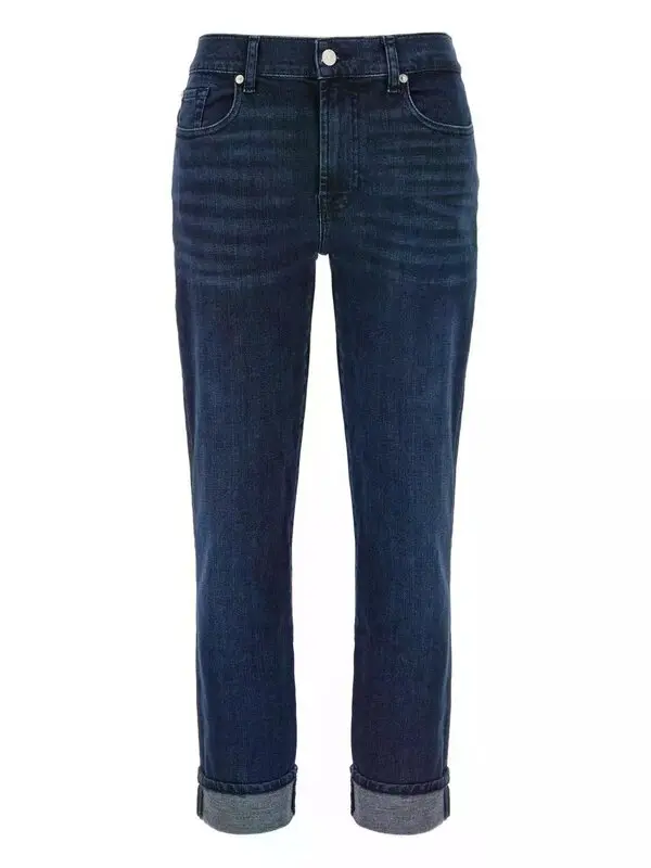 7 For All Mankind Stretch-cotton Jeans