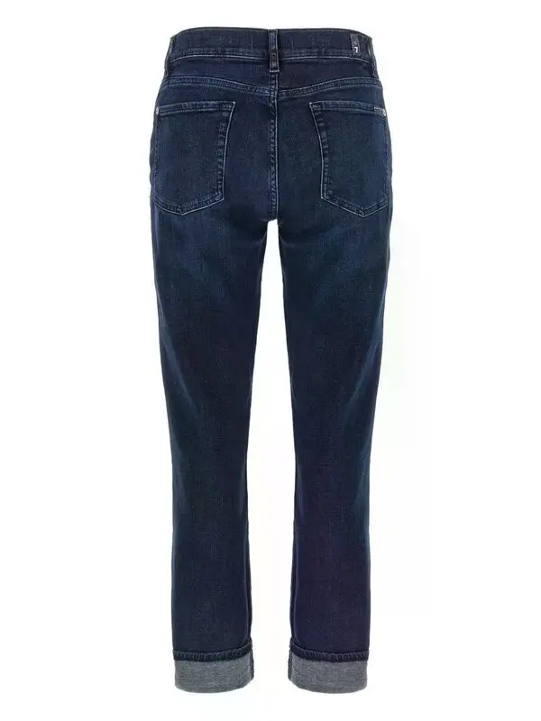 7 For All Mankind Stretch-cotton Jeans