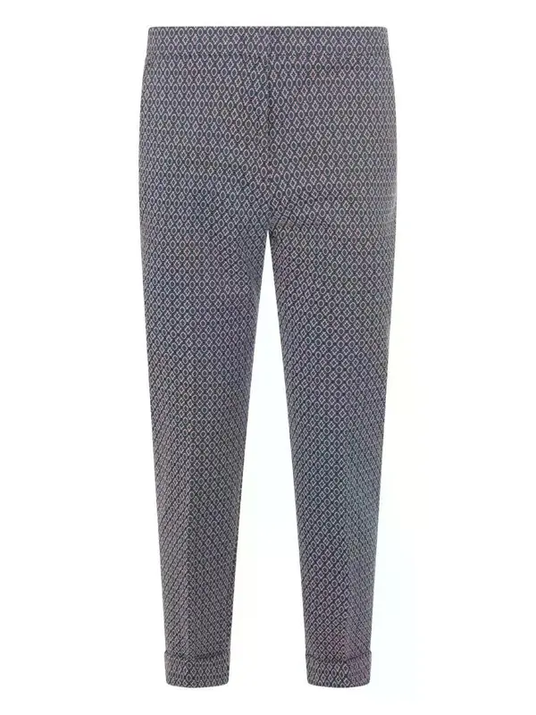 Etro Jacquard-pattern Trousers