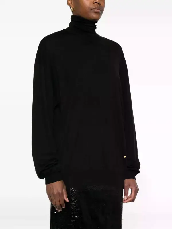 Moschino Turtleneck Wool Sweater