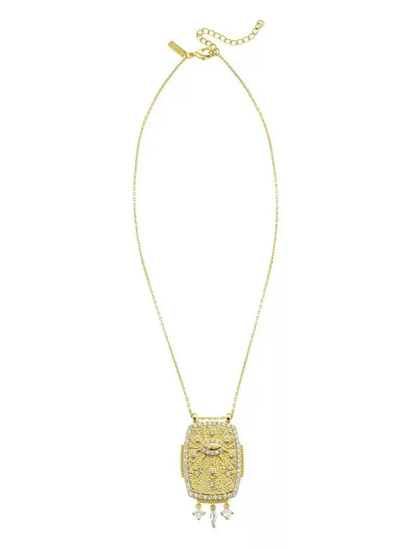MYA BAY Constellation Bohème Crystal-embellished Necklace - Gold
