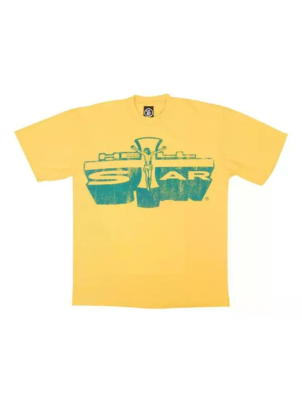 HELLSTAR Graphic-print T-shirt - Yellow