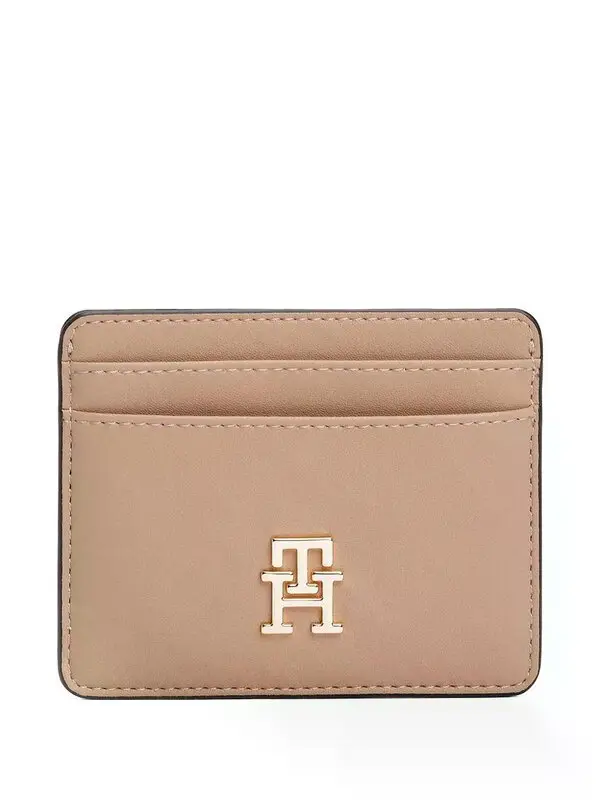 Tommy Hilfiger Logo-plaque Cardholder - Neutrals