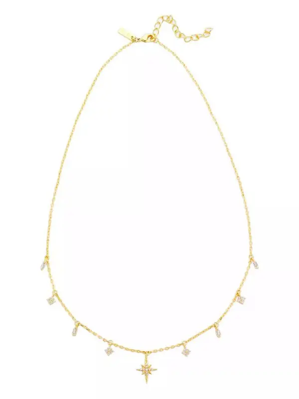 MYA BAY Star And Square Pendants Necklace - Gold