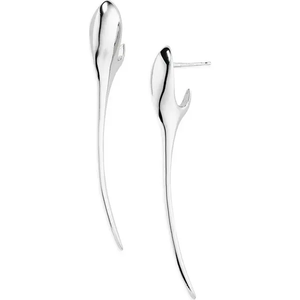 Givenchy Maple Seed Spike Earrings - Silvery
