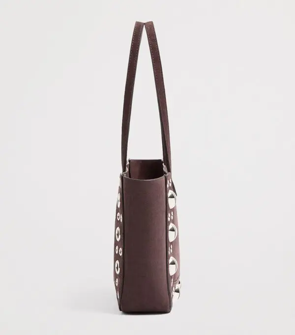 Valentino Garavani Mini Nellcôte Tote Bag - Brown