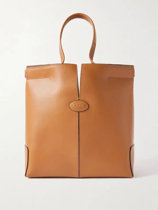 TOD'S Dbm Paneled Leather Tote