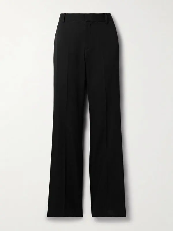 NILI LOTAN Ivan Wool-twill Straight-leg Pants