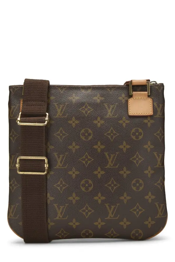 LOUIS VUITTON Monogram Pochette Bosphore - Brown