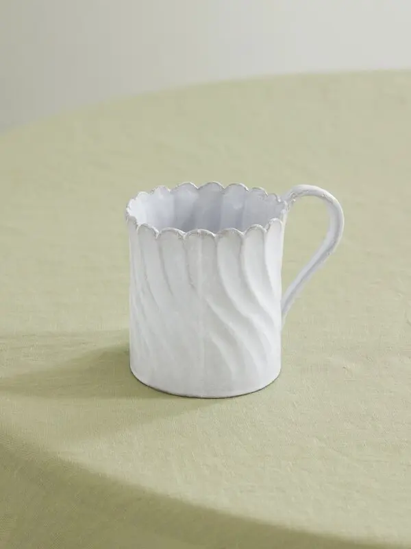 ASTIER DE VILLATTE Peggy Ceramic Mug - White