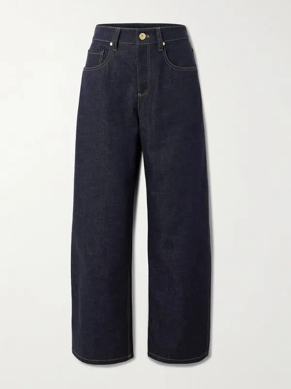 Brunello Cucinelli Wide-leg Jeans - Blue