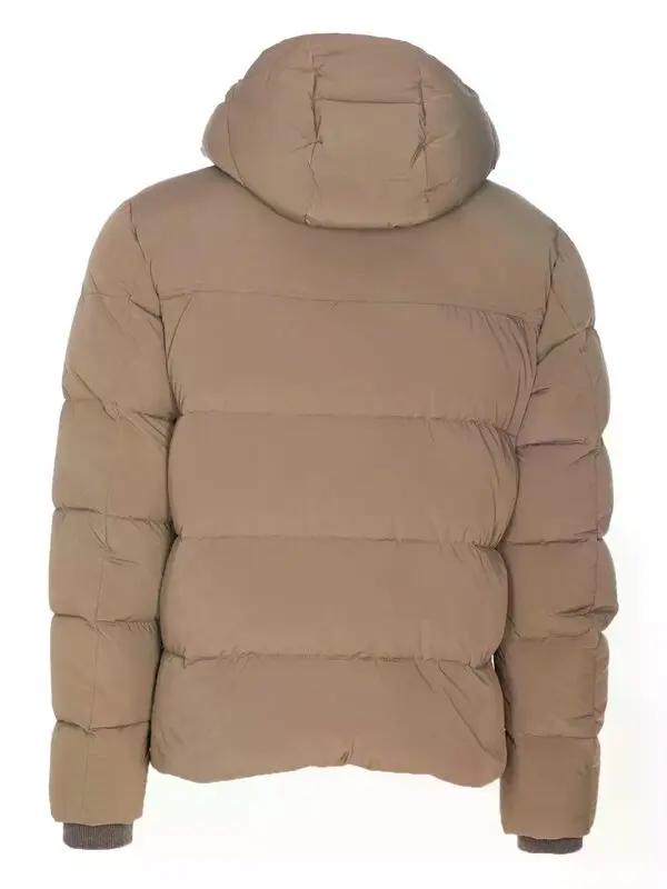 MOORER Padded Detachable-hood Jacket