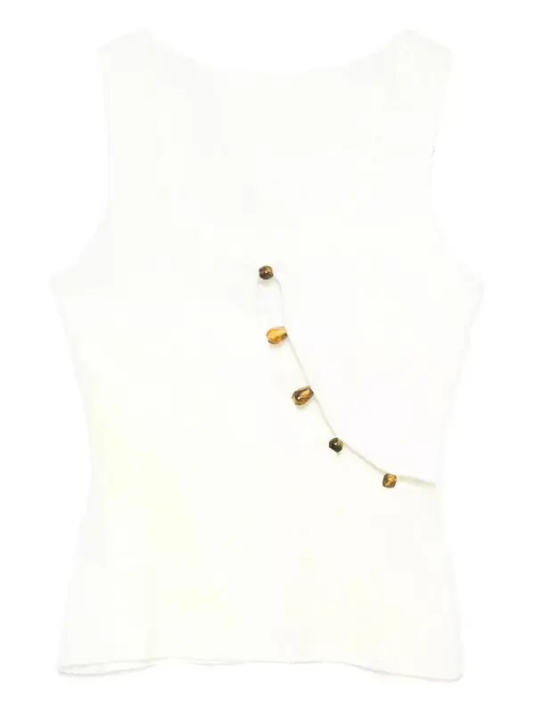 Sir The Label Chiara Tank Top - White