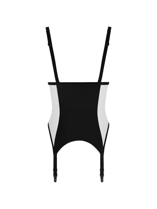 MAISON CLOSE Pure Tentation Open-garter Jumpsuit