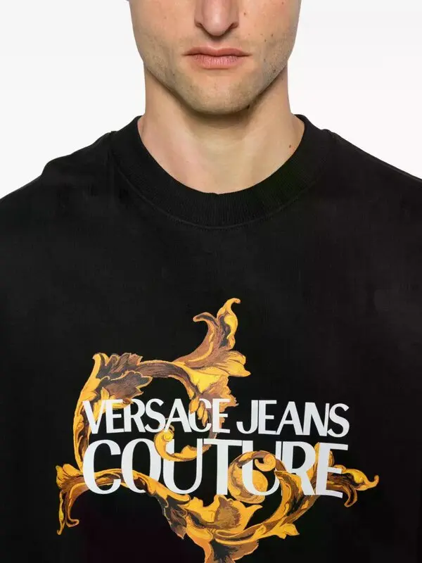 Versace Baroque-print Sweatshirt