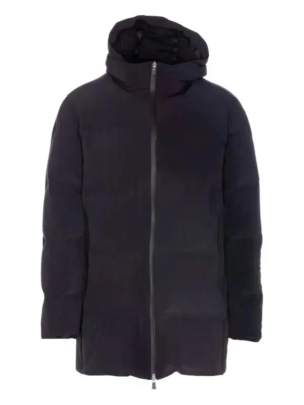 Herno Hooded Padded Coat - Black