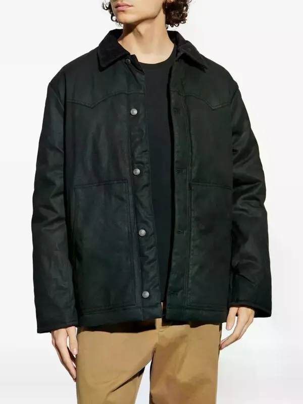 Zadig&Voltaire Paneled Button-up Jacket - Black