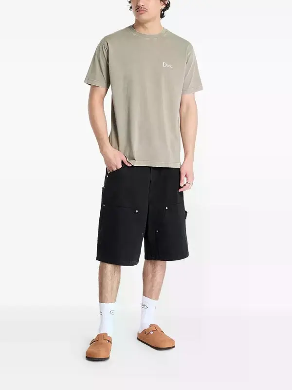 DIME Logo-print T-shirt - Grey