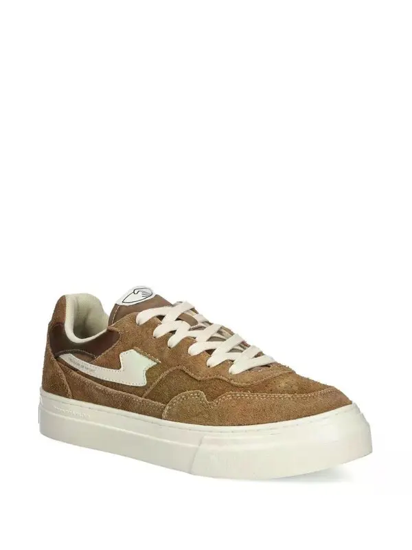 S.W.C STEPNEY WORKERS CLUB S-strike Panelled Trainers - Brown
