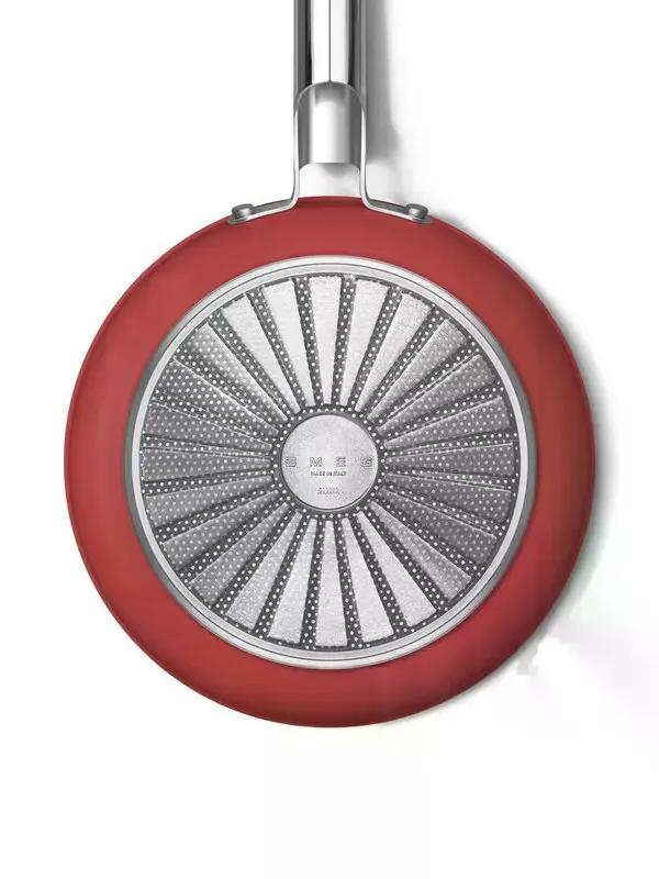 SMEG Stainless Steel Frying Pan - Rosso