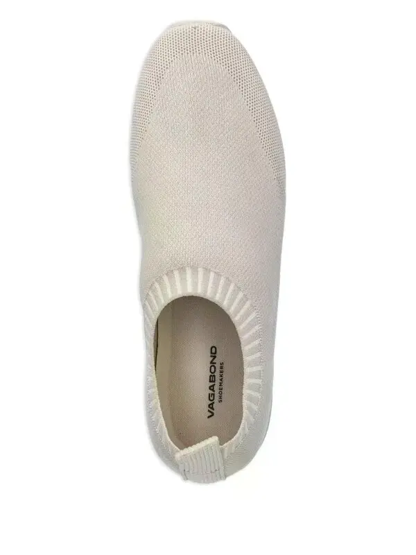 VAGABOND SHOEMAKERS Yasmin Knitted Slip-on Sneakers - White