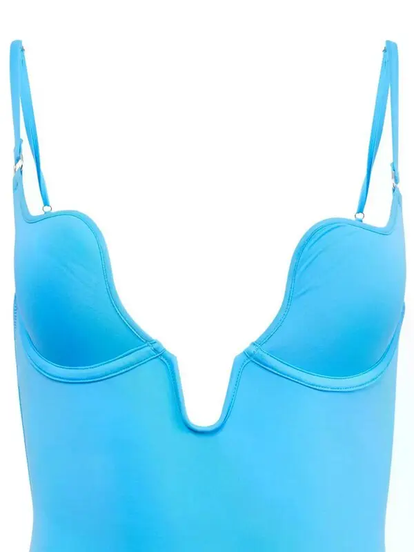 FLEUR DU MAL Seduce One-piece Swimsuit - Blue