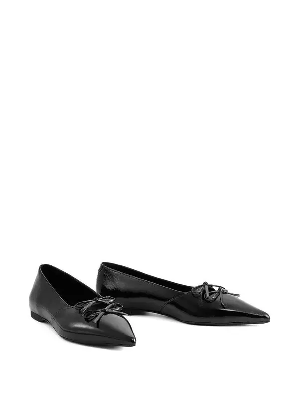VAGABOND SHOEMAKERS Hermine Pointed-toe Ballet Flats - Blue