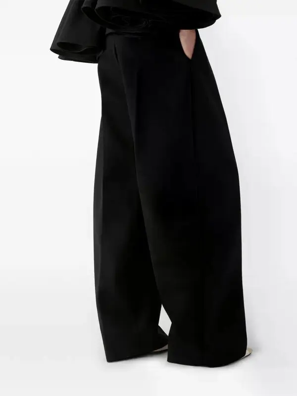 Jacquemus The Ovalo Pants - Black