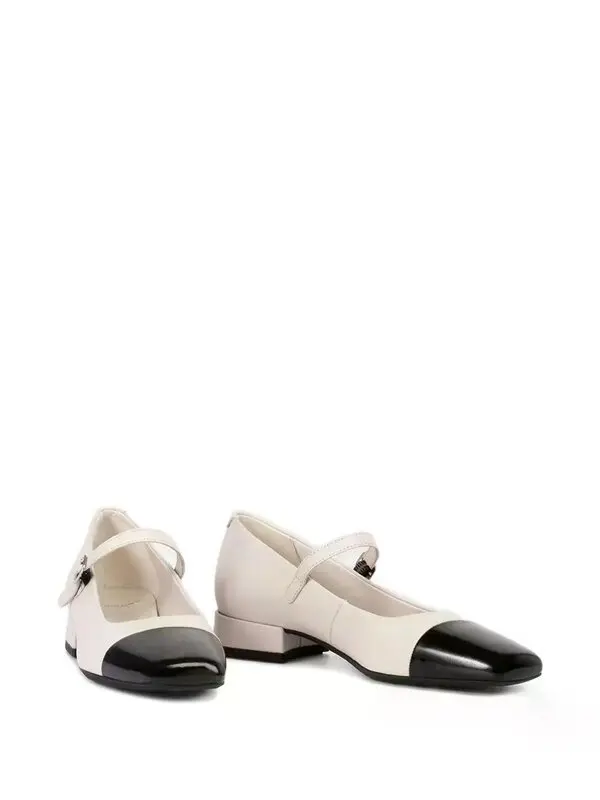 VAGABOND SHOEMAKERS 25mm Debbi Buckle-strap Cap-toe Pumps