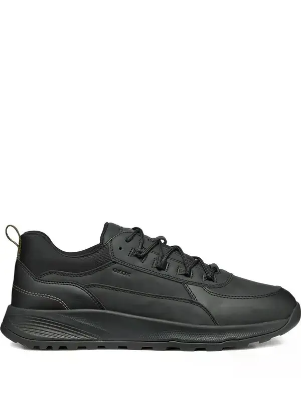 Geox Terrestre Leather Lace-up Sneakers