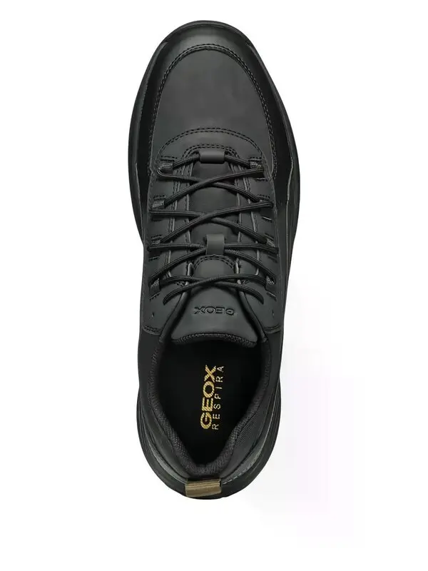Geox Terrestre Leather Lace-up Sneakers