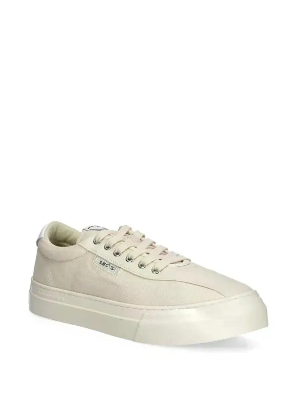 S.W.C STEPNEY WORKERS CLUB Dellow 02 Lace-up Canvas Trainers