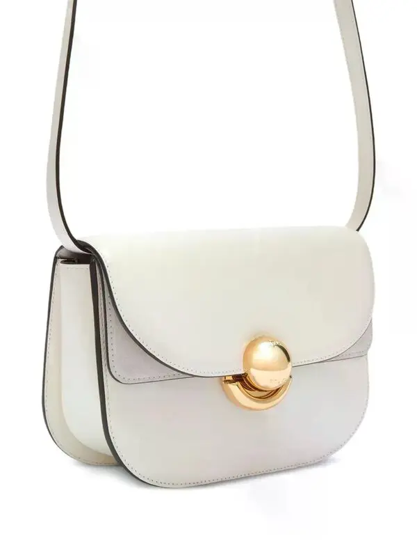 Furla Mini Sfera Flap Crossbody Bag - White