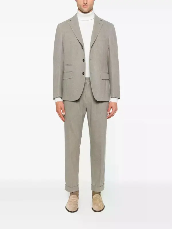 Eleventy Single-breasted Button Pants Suit